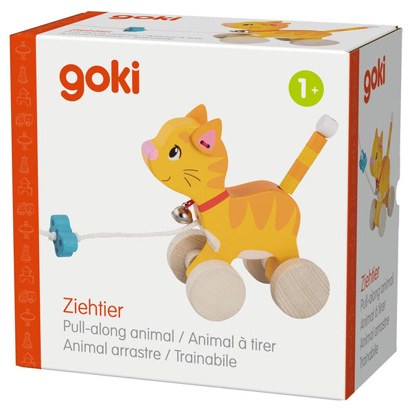 Pull-along animal - Cat - Goki America